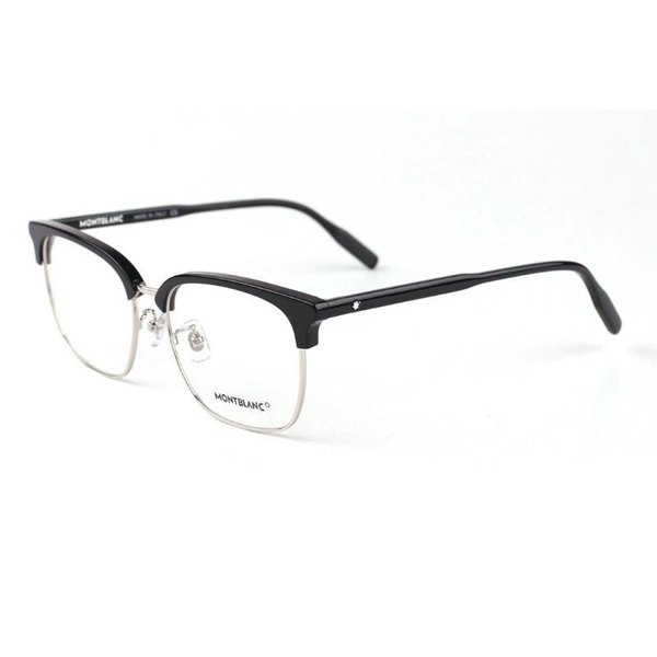 Montblanc MB019OA Унисекс Полуободковые очки для близорукости - купить ...