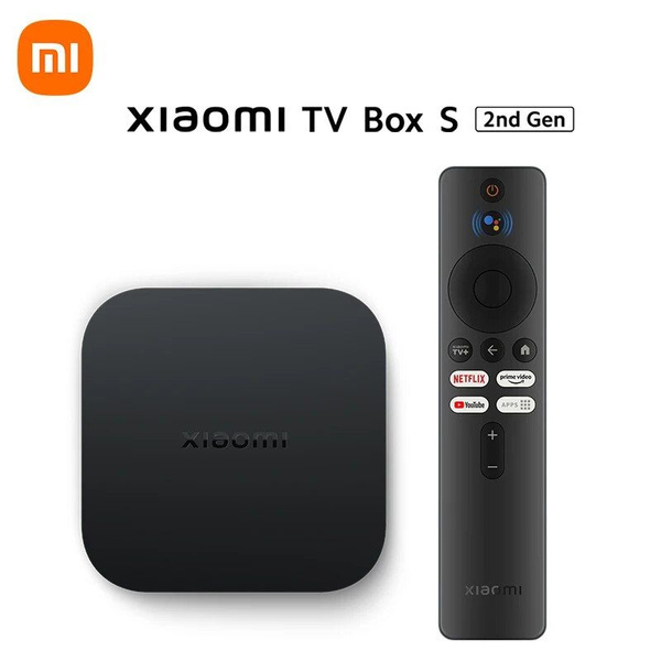 Медиаплеер Xiaomi TV Box S 2nd Gen Global Version, черный купить по ...