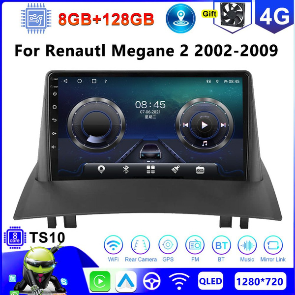 Автомагнитола 2 дин Андроид для для Renault Megane 2/Рено Меган 2/ 2002 ...