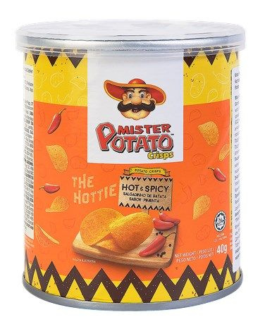 Чипсы Mr Potato Острый и пряный вкус, 40г - купить с доставкой по ...
