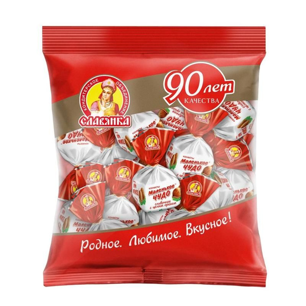 Конфеты шоколадные Славянка Маленькое чудо сливочное 206 г - купить с ...