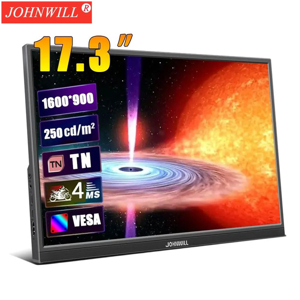 Монитор JOHNWILL Мониторы с диагональю 17,3 дюйма 17.3" - купить по ...