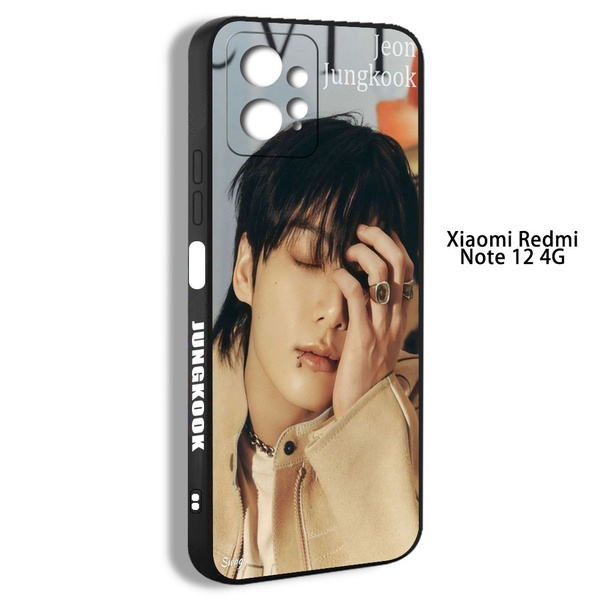 чехол для Xiaomi Redmi Note 12 4G BTS Jungkook БТС Чонгук Чон BTS с ...