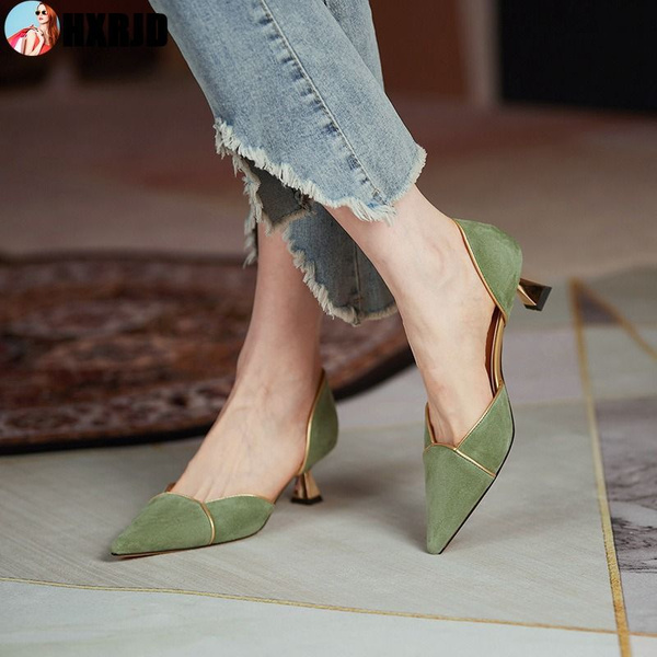 Туфли Женский Мех натуральный размер 37 Шпилька Китай Без застёжки Блестки купить C доставкой