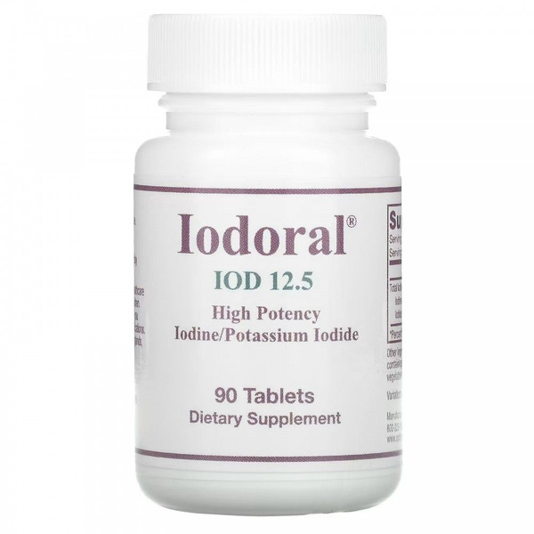 Optimox, Iodoral, йод / йодид калия, 90 таблеток купить на OZON по ...