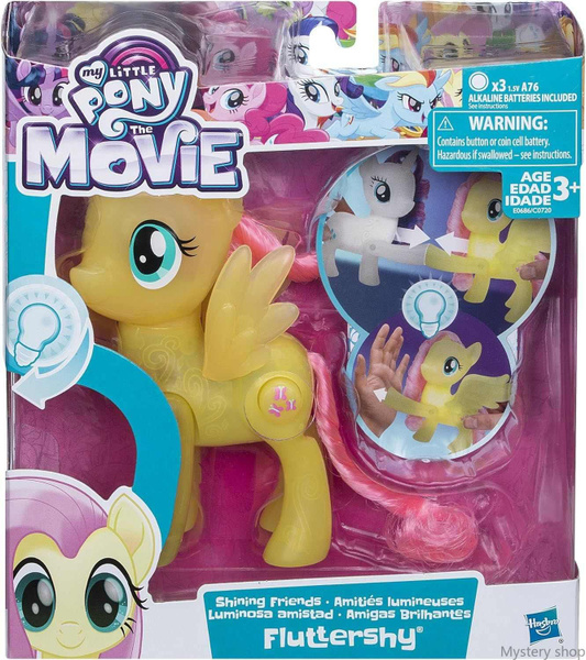My Little Pony, Фигурка Shining Friends Флаттершай желтая - купить с ...
