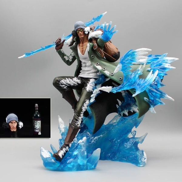 фигурка аниме (One Piece Aokiji Kuzan Anime Figure Two Heads Hands ...