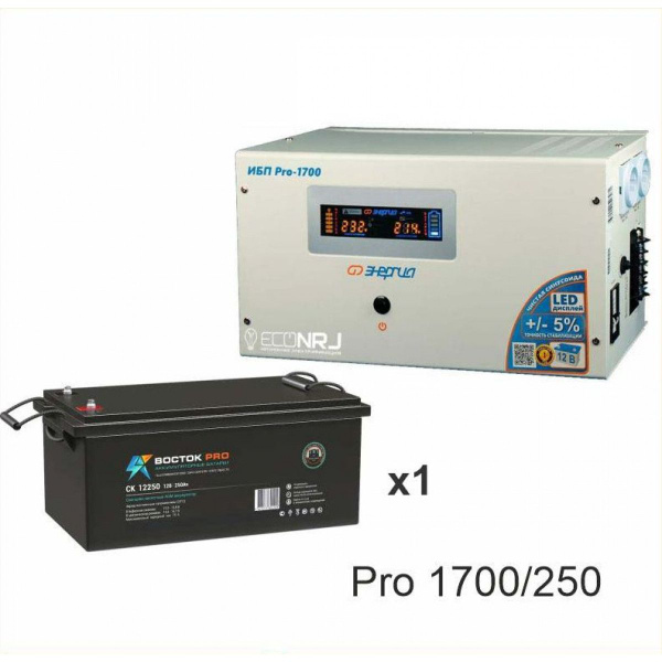 ИБП для котла Линейно-интерактивный (Smart UPS) Энергия, 1700 В·А ...