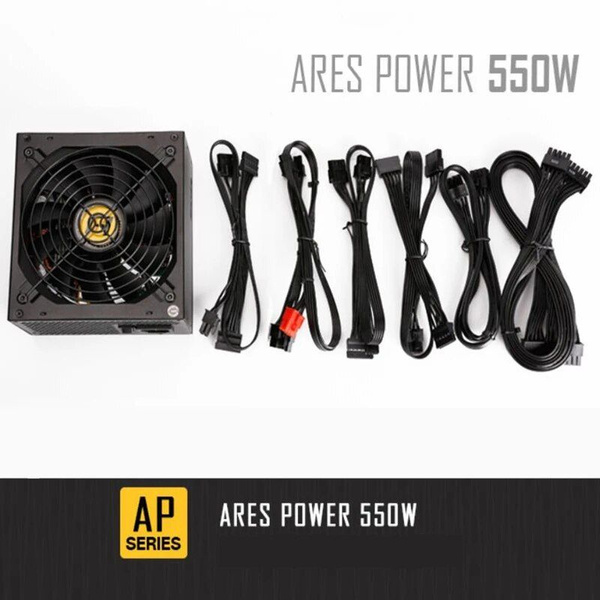 Для бренда Antec 80plus Bronze, полный игровой модуль, бесшумный ...