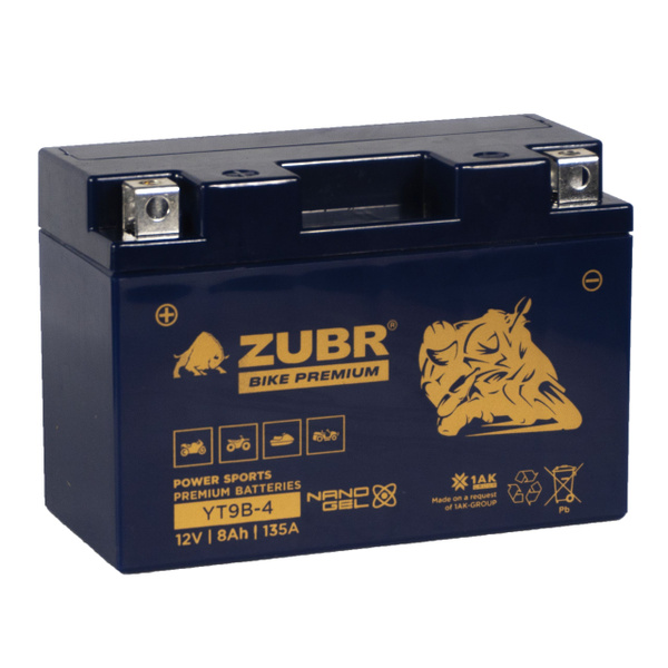 Аккумулятор для мототехники ZUBR Зубр Премиум мото акб_GEL купить по выгодной цене в интернет ...