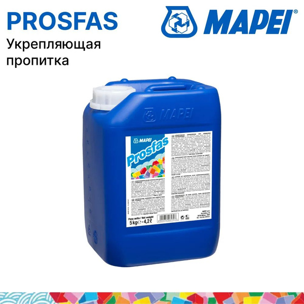 Вопросы и ответы о Mapei Prosfas, 5 кг. Укрепляющая пропитка для бетона ...