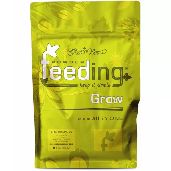 Удобрение минеральное для стадии вегетации Powder Feeding Grow 2,5 кг ...