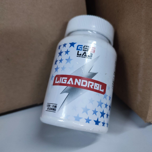 Анаболический комплекс GSS Lab Ligandrol LGD-4033 60 капсул, SARM для набора мышечной массы ...