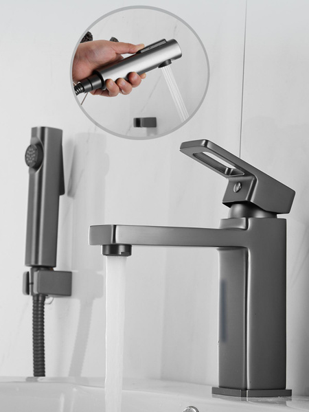 Смеситель SHEVANIK S8271 Латунь Гибкая подводка, Лейка - купить по выгодным ценам в интернет ...