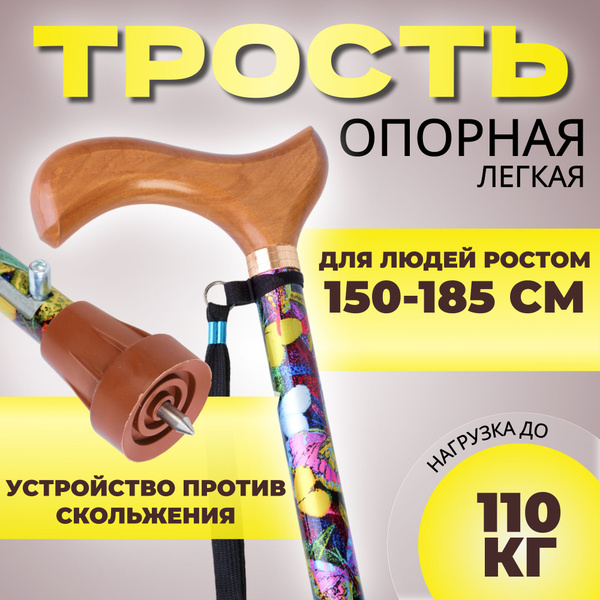 06-01-02 Трость опорная, регулируемая по высоте, с устройством ...