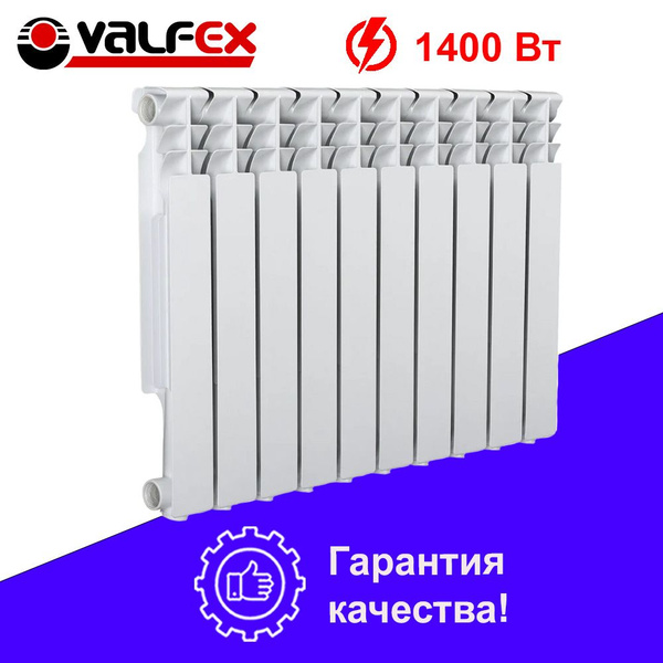 Характеристики Valfex Секционный радиатор Алюминий, 10 секц. подробное описание товара. Интернет ...