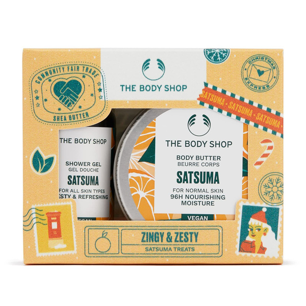 Подарочный набор The Body Shop Zingy & Zesty Satsuma Treats из 2 ...