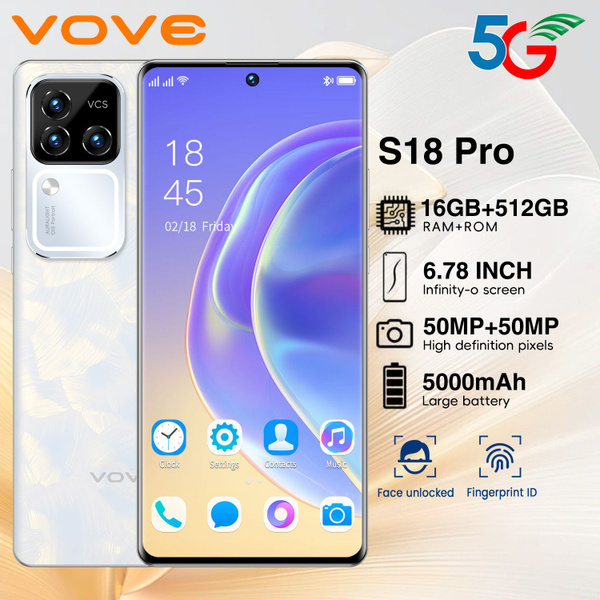 Смартфон vove S18 PRO/L - купить по выгодной цене в интернет-магазине OZON (1561709077)