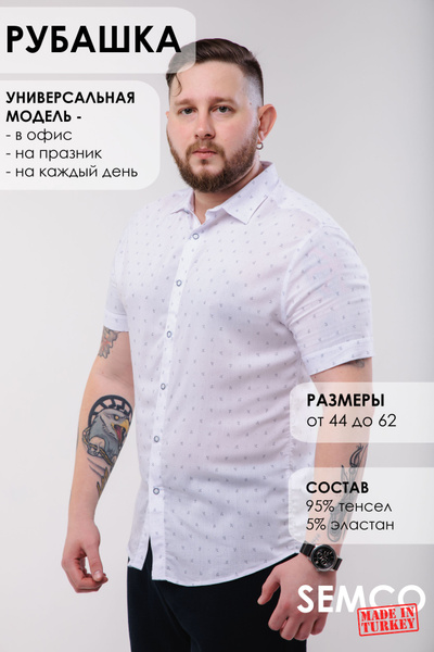 Рубашка SEMCO - купить с доставкой по выгодным ценам в интернет ...