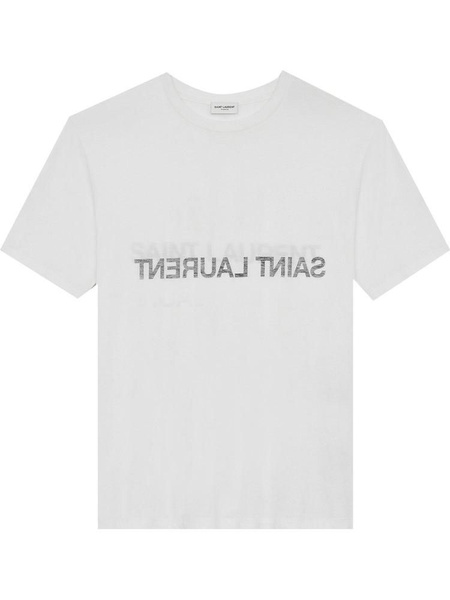 Футболка SAINT LAURENT, размер 54, цвет черный - купить по выгодной ...