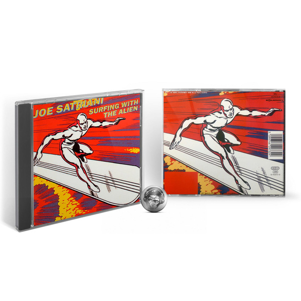 CD Joe Satriani - Surfing With The Alien (1CD) 1993 Sony, Jewel Аудио ...