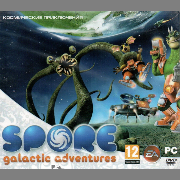 Игра DVD-ROM SPORE Космические приключения (PC, Русская версия) купить ...