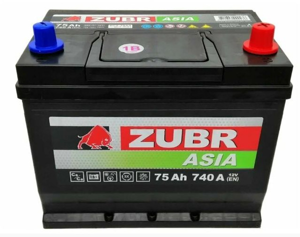 Аккумулятор автомобильный ZUBR ZUBR_PREMIUM_Обратная (-/+)_75 купить по выгодной цене в интернет ...
