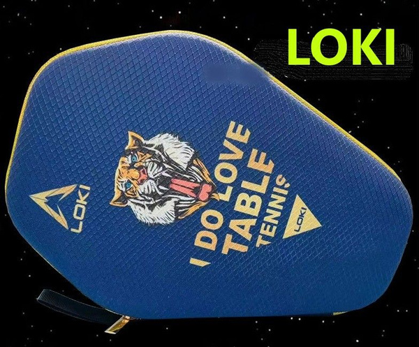 Чехол LOKI TIGER BLUE PRO, на ракетку для настольного тенниса - купить ...