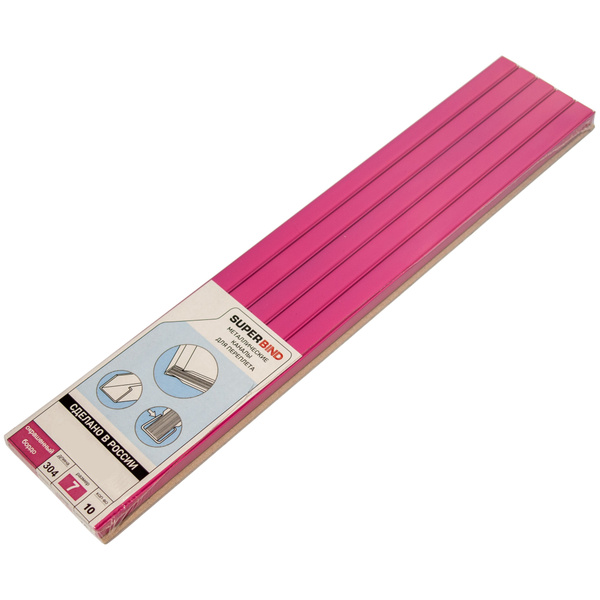 Розовые каналы для переплета 7х304 мм. Для переплетчиков OPUS Metalbind. купить на OZON по ...