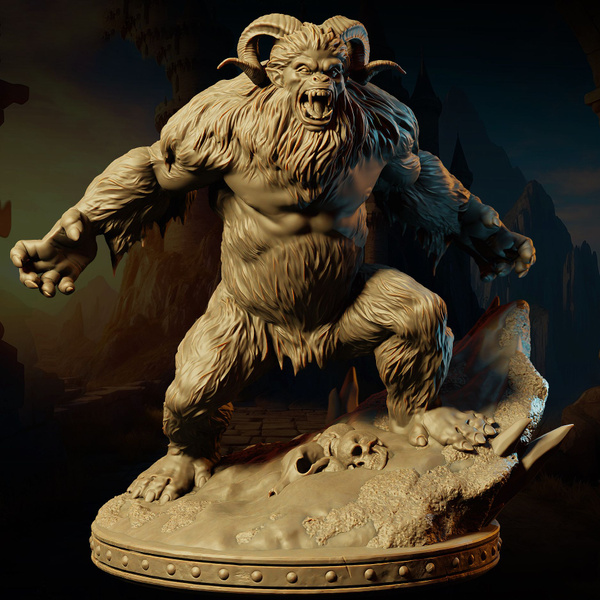 Характеристики Игровая миниатюра Yeti #1 - Primal Collection 75mm ...