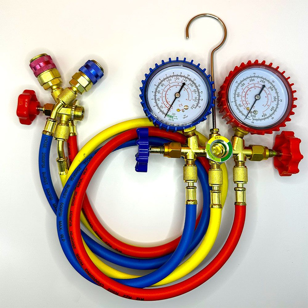 двухвентильный манометрический коллектор CT-536G - купить с доставкой по выгодным ценам в ...