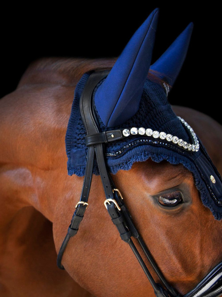 Налобник Utzon Equestrian Empire clear, черный full - купить с ...