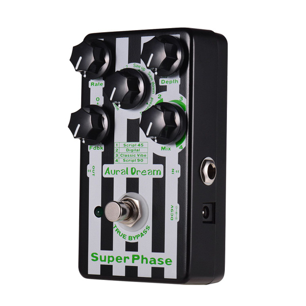 Педаль эффектов для гитары Aural Dream Super Phase Phaser, 4 режима ...