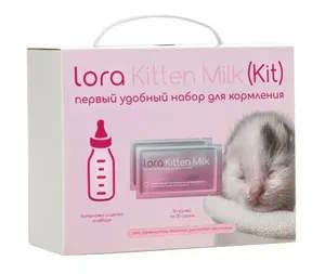 Lora Kitten Milk заменитель молока для котят сухая смесь, набор 30 шт ...