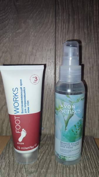 Набор спрей для тела и крем для ног Avon - купить с доставкой по ...