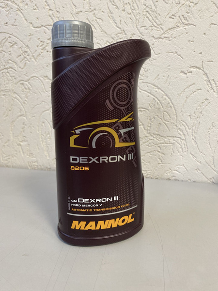 Трансмиссионное масло MANNOL ATF 8206 DEXRON III 1л. - купить по ...