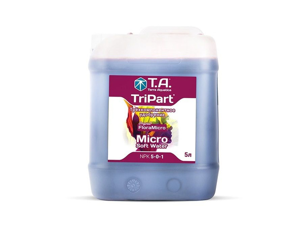 Удобрение Terra Aquatica TriPart Micro SW T.A. 5L (ex Flora Micro SW ...
