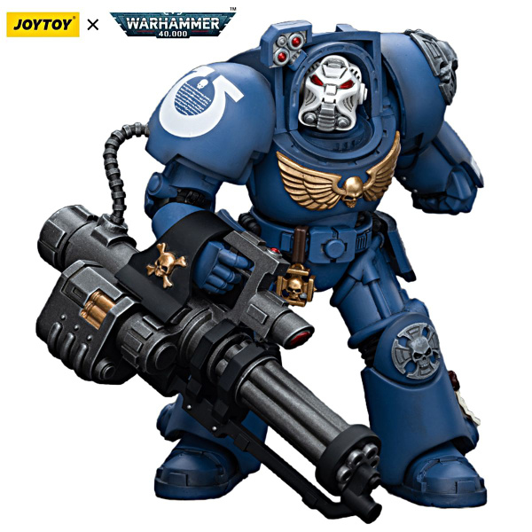 Подвижная фигурка Warhammer 40000 JOYTOY 1/18 Ultramarines Terminator ...