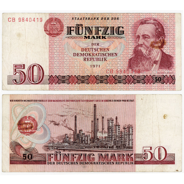 Купюра, Германия, 1971 год, 1 шт - купить по выгодной цене в интернет ...