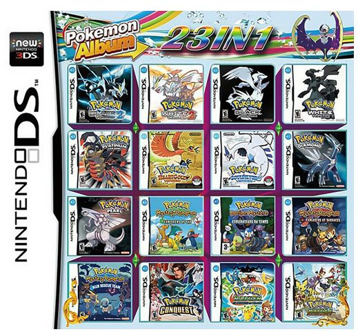 Игровая карта 3DS NDS NDSL, комбинированная карта 208 в 1 NDS, кассета ...