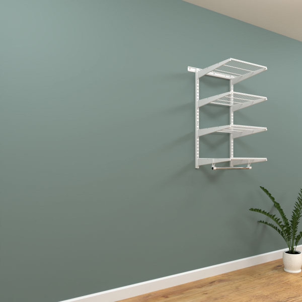 Гардеробная система ПРАКТИК HOME gsp.100.4.1_55, Металл, 47.5x55x100 см - купить по выгодной ...