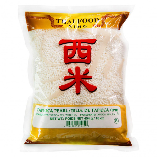 TAPIOCA PEARL, Thai Food King (Тапиока МЕЛКАЯ в шариках, Тай Фуд Кинг ...