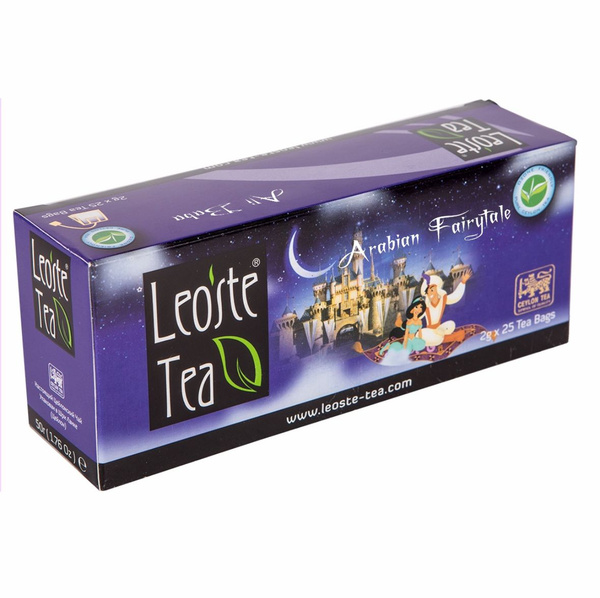 Арабская Сказка, смесь черного и зеленого чаев с натуральными цветочно ...