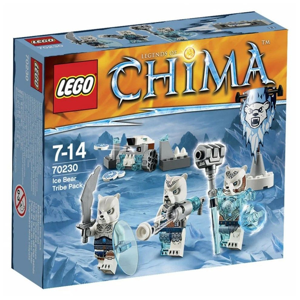 Конструктор LEGO Legends of Chima 70230 Лагерь Ледяных Медведей ...