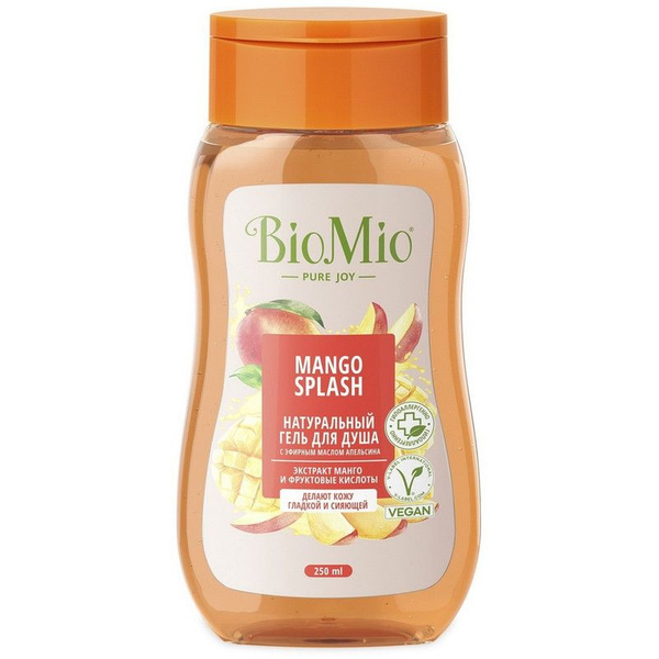 BioMio Гель для душа, Bio Shower Gel, Манго, 250 мл. - купить с ...