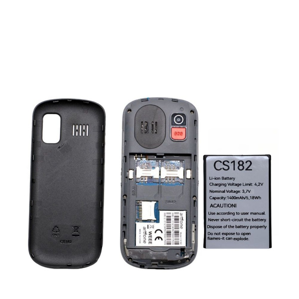 Аккумулятор для artfone CS182 1400мАч - купить с доставкой по выгодным ...