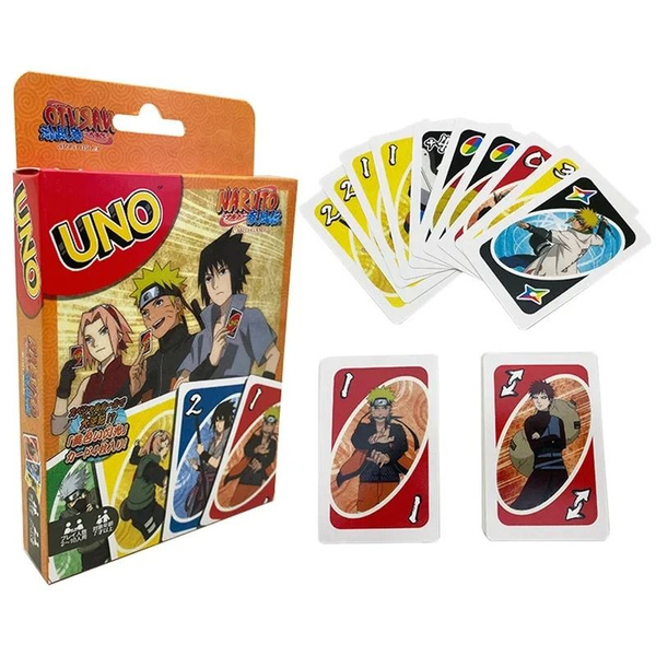 Настольная карточная игра UNO NARUTO карт, Привет, Новая версия игры ...