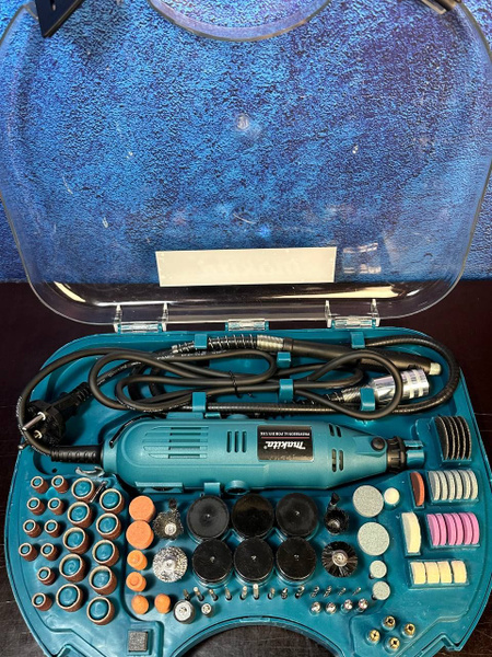 Гравер электрический Makita 130W с набором насадок Макита бормашина ...