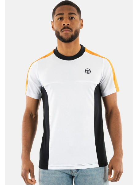 Футболка Sergio Tacchini, размер 48, цвет белый, Состав материала ...