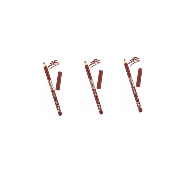 TF Cosmetics Карандаш для губ, тон № 211, бордовый, 3 шт - купить с ...